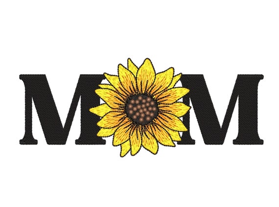 Mom Embroidery Design 6 Sizes Instant Download - Etsy