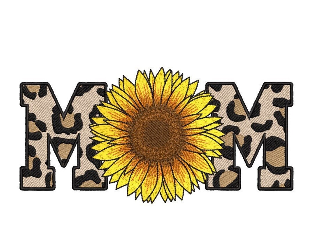 Mom Embroidery Design, Mothres Day Embroidery File, 4 Sizes, Instant ...