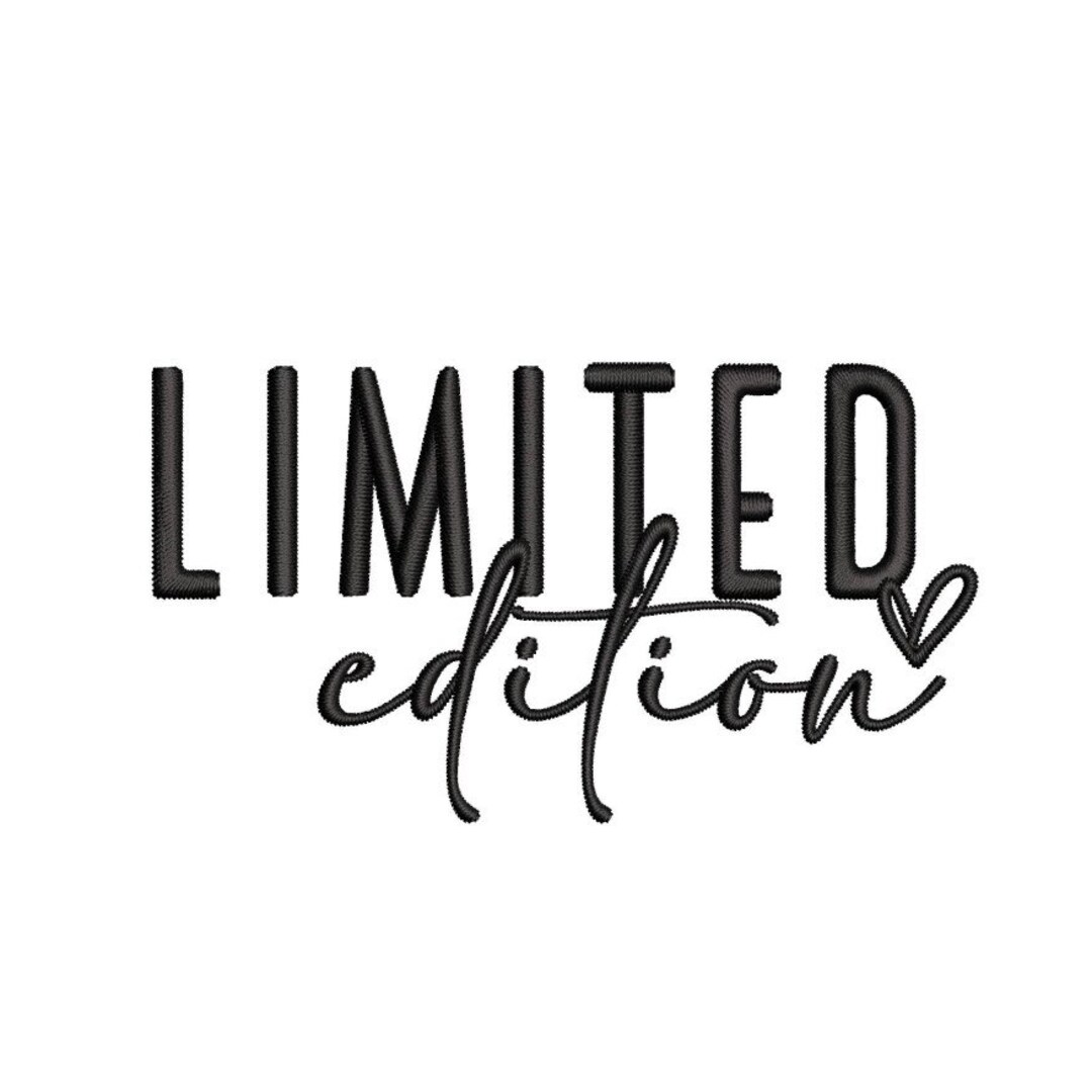 Limited Edition Embroidery Design, Machine Embroidery Design, 3 Sizes ...