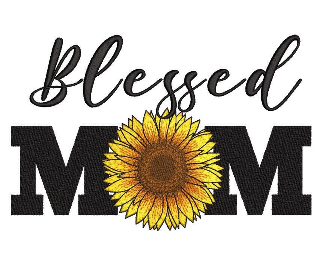 Mom Embroidery Design, 3 Sizes, Instant Download - Etsy