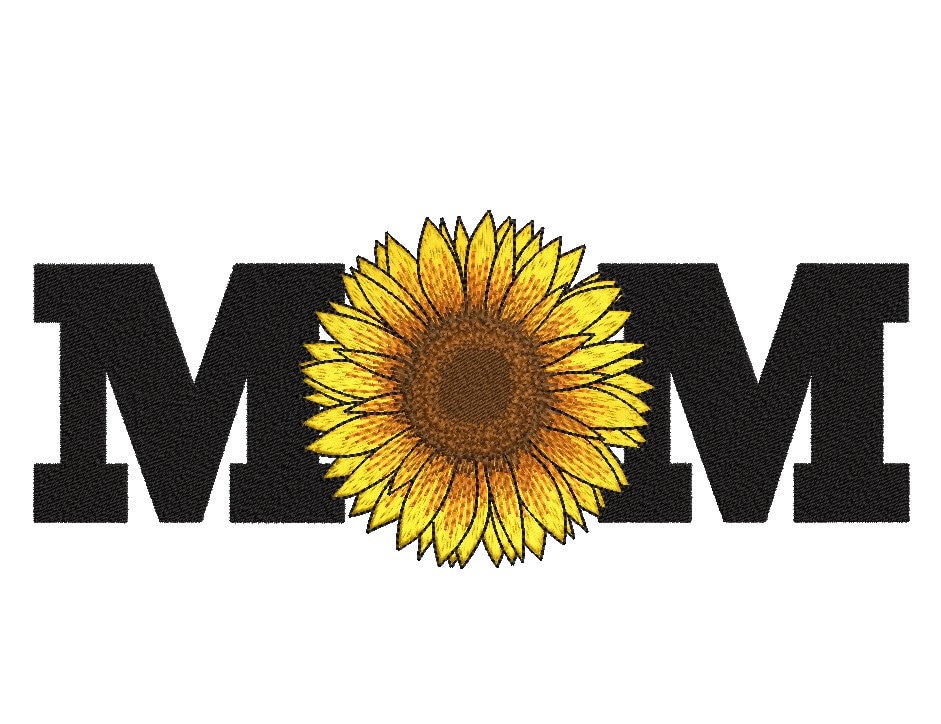 Mom Embroidery Design, 3 Sizes, Instant Download - Etsy