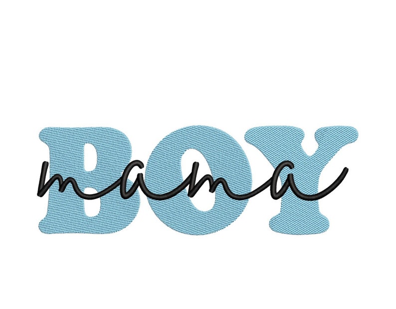 Boy Mama Embroidery Design, 4 Sizes - Etsy
