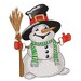 Snowman Embroidery Design, 3 Sizes, Instant Download - Etsy