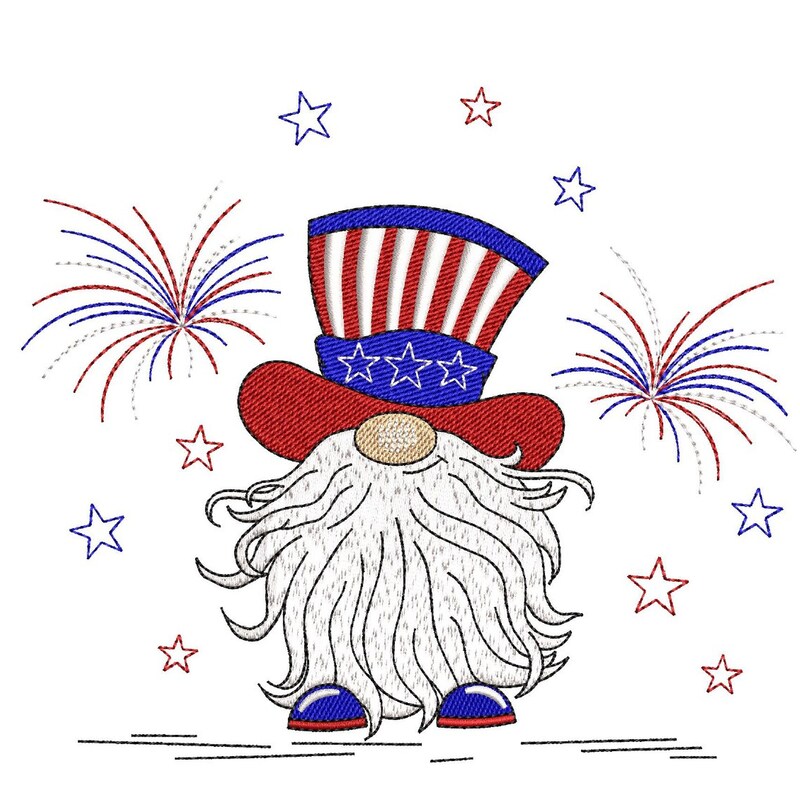 Memorial Day Gnome - Etsy