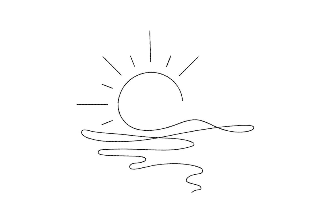 Sun Embroidery Design, 4 Sizes, Instant Download - Etsy