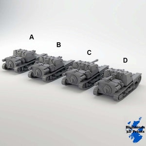 Cv33 Tank WW2 Tabletop Gaming 3D Print 32/28/20/15/10 - Etsy UK