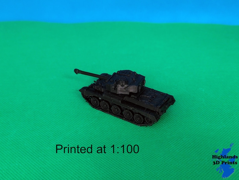 Comet Tank WW2 Tabletop Gaming 3D Print 32/28/20/15/10 - Etsy