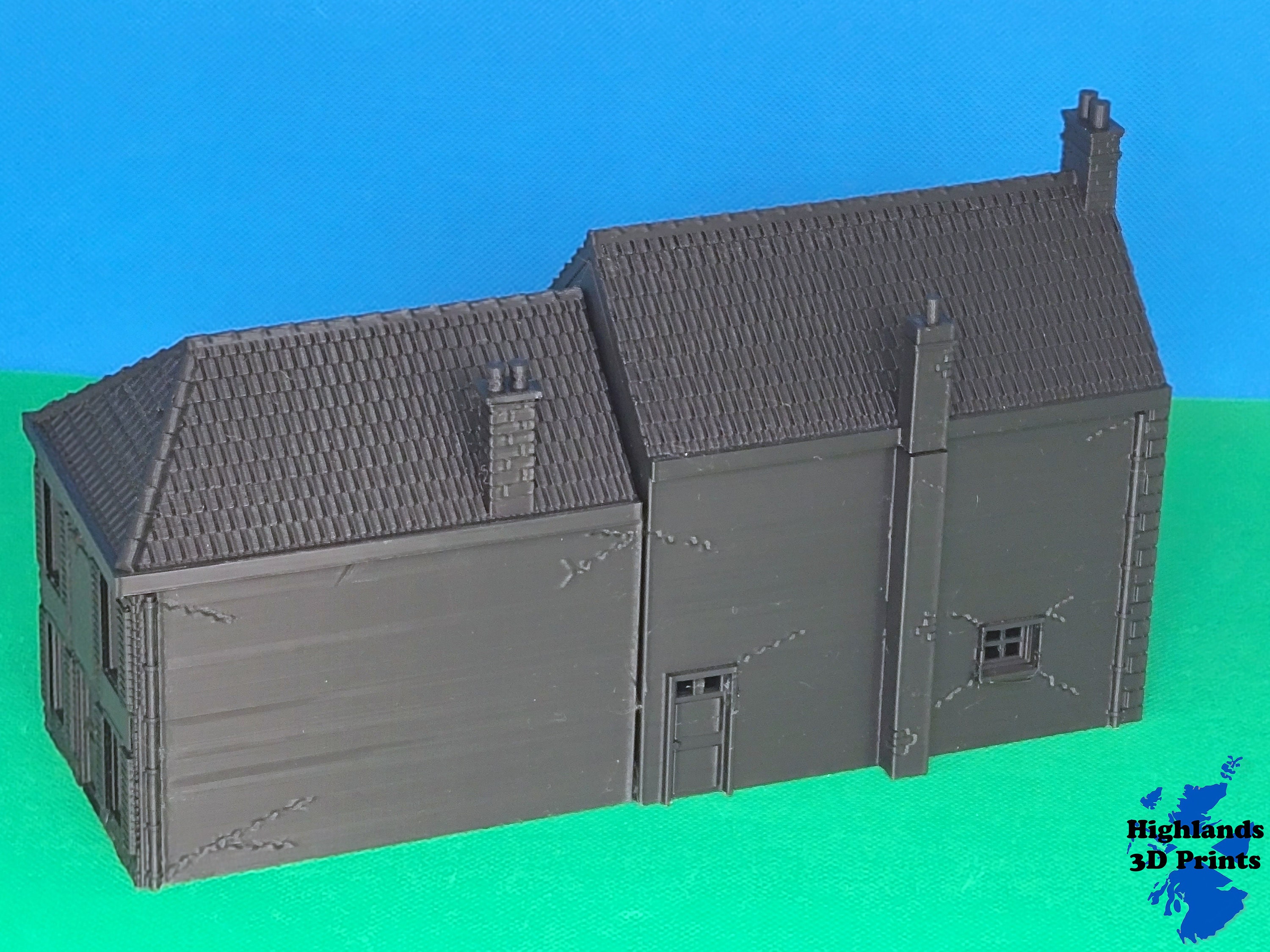 Cafe Gondree WW2 Building Terrain Tabletop Gaming 3D Print 32/28/20/15 ...