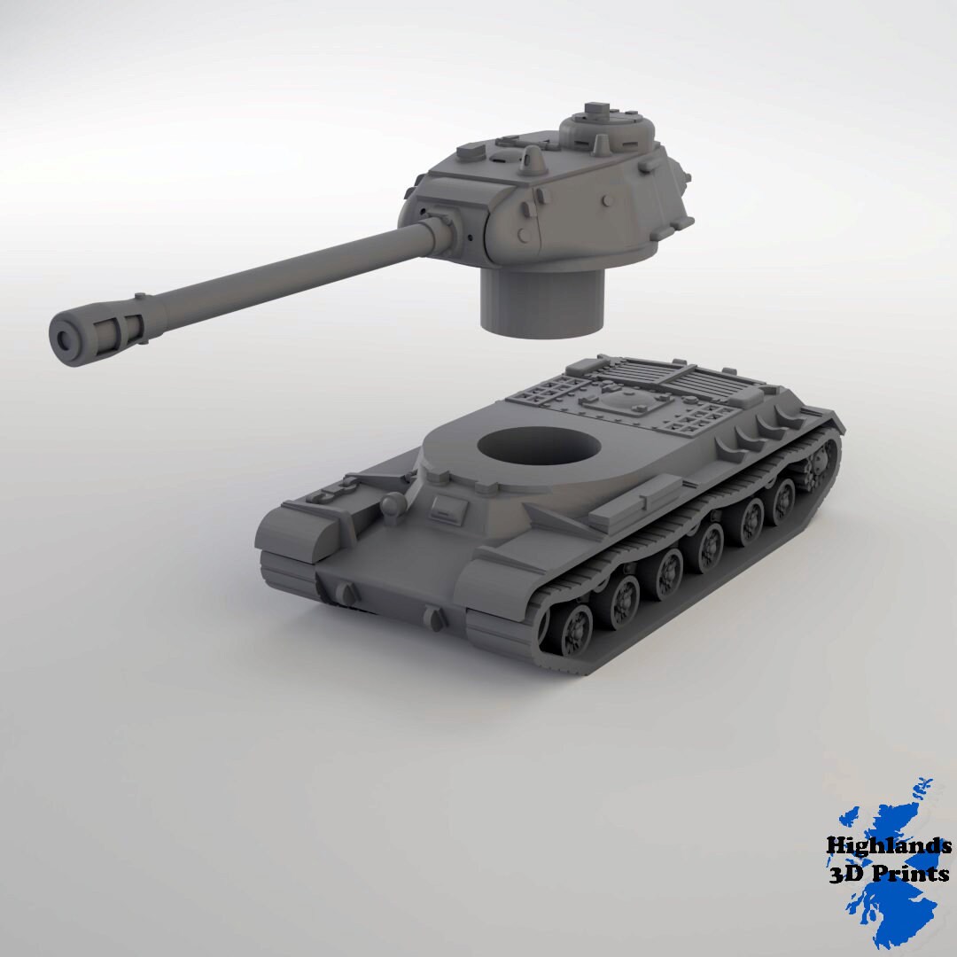 IS-2 Tank WW2 Tabletop Gaming 3D Print 32/28/20/15/10 - Etsy