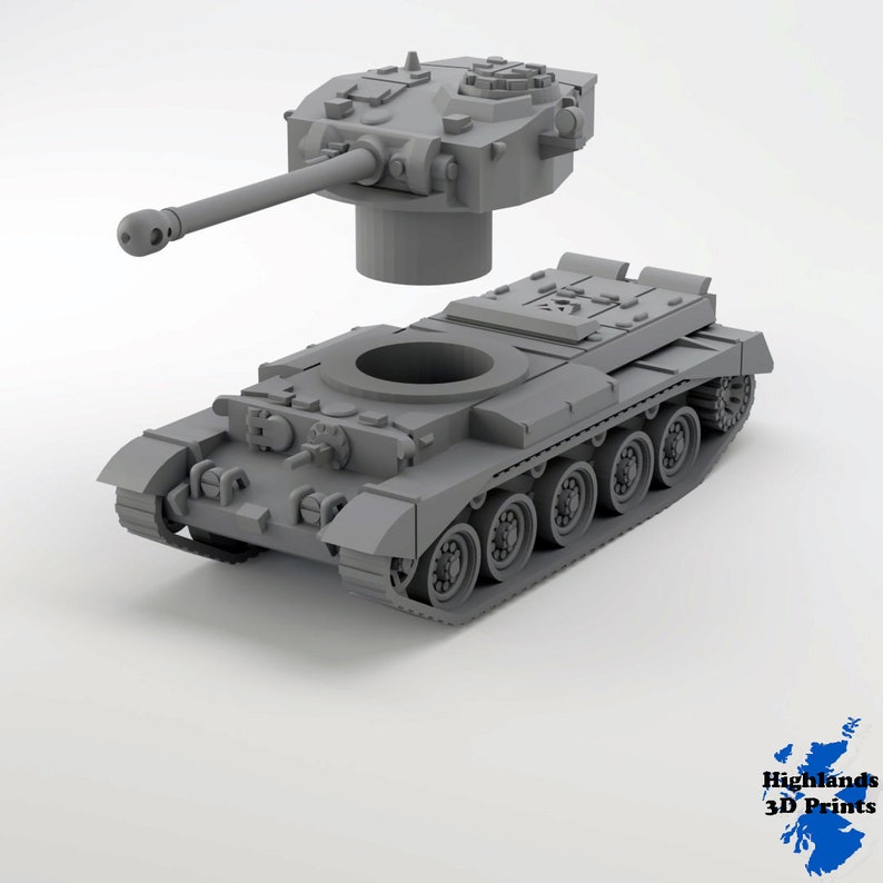 Comet Tank WW2 Tabletop Gaming 3D Print 32/28/20/15/10 - Etsy UK