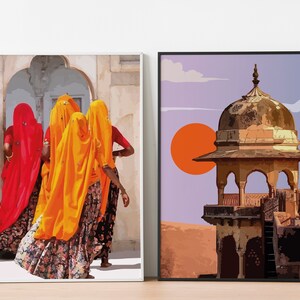 Pakistan Prints, Pakistan Prints Set of 6, Pakistan Wall Art, Pakistan ...