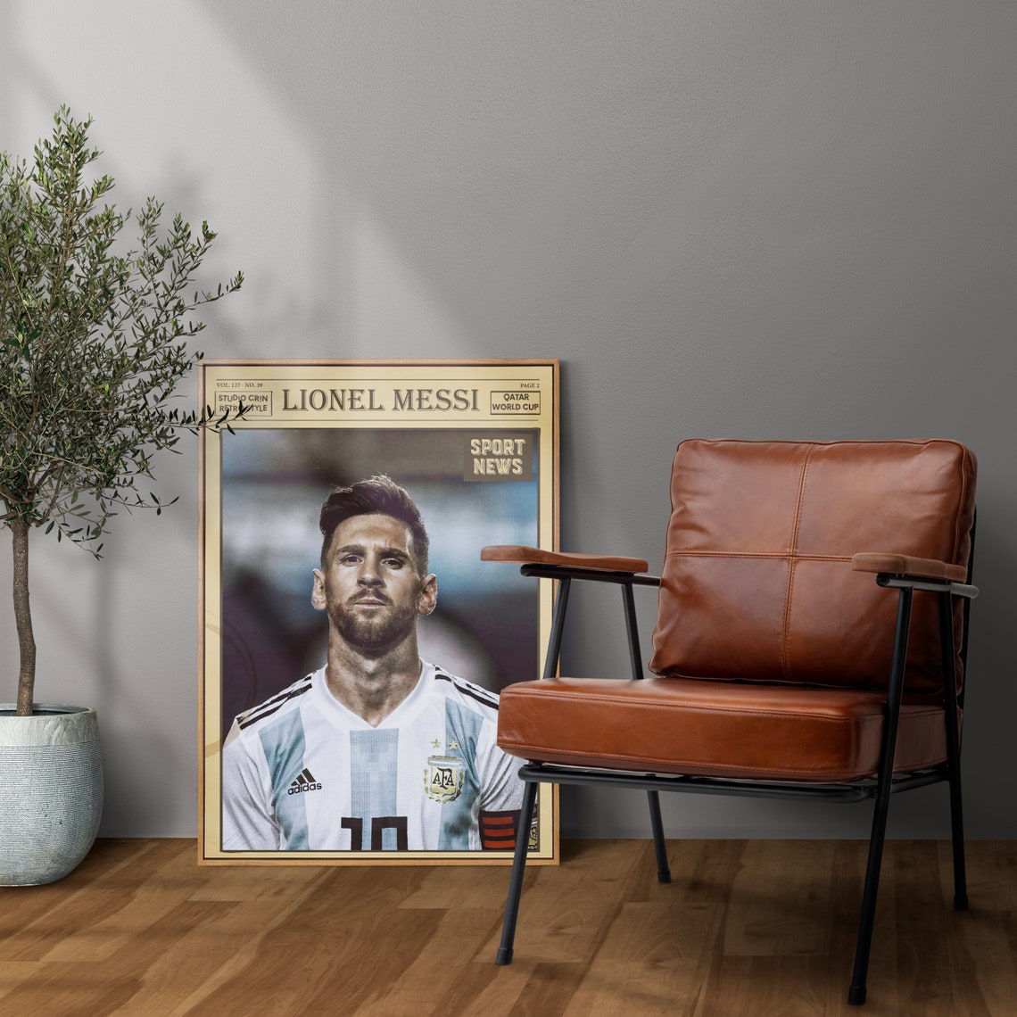 Messi POSTER MESSI Printable Postcard or Wall Decor - Etsy