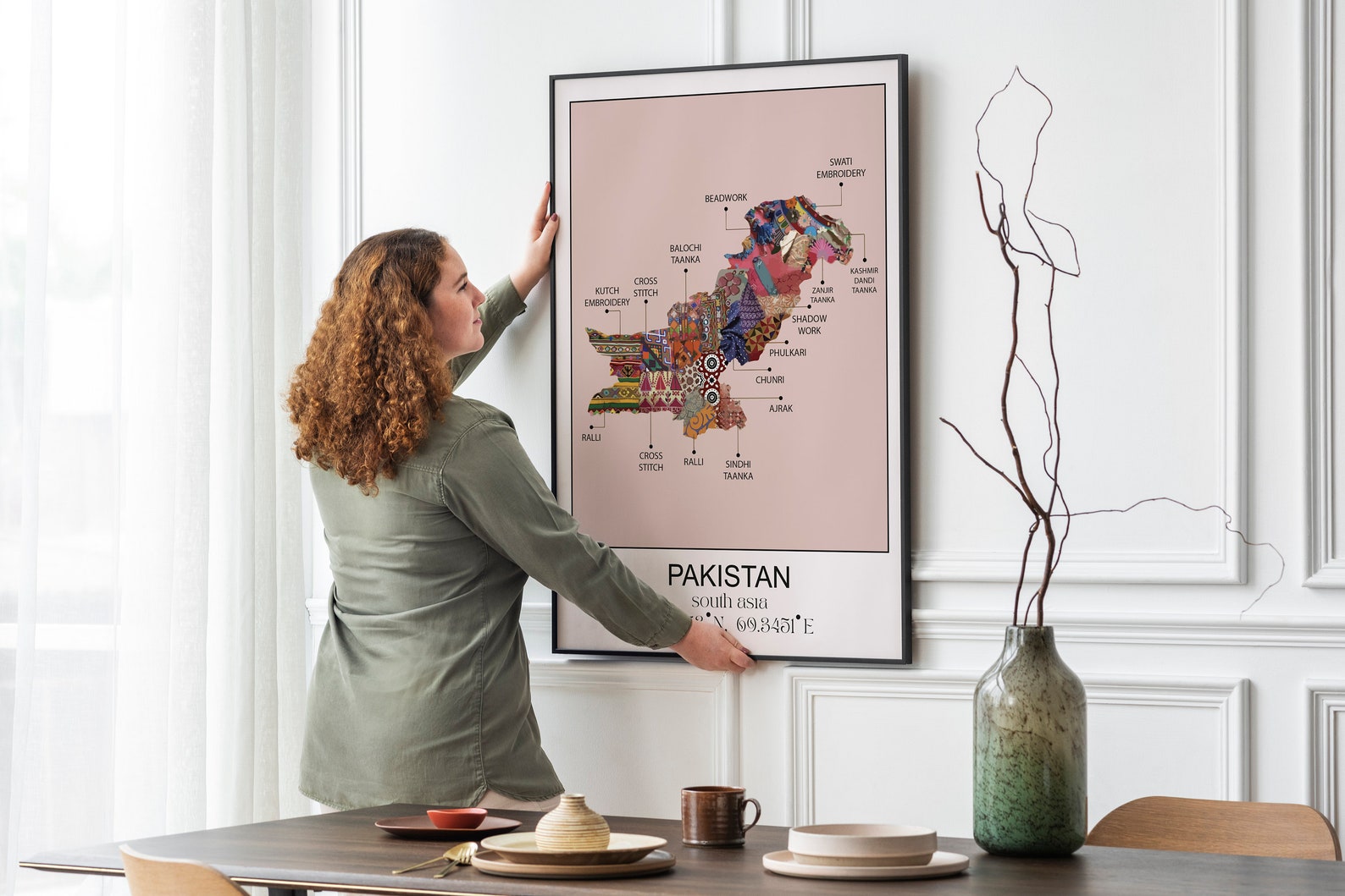 Pakistan Prints, Pakistan Prints Set of 6, Pakistan Wall Art, Pakistan ...