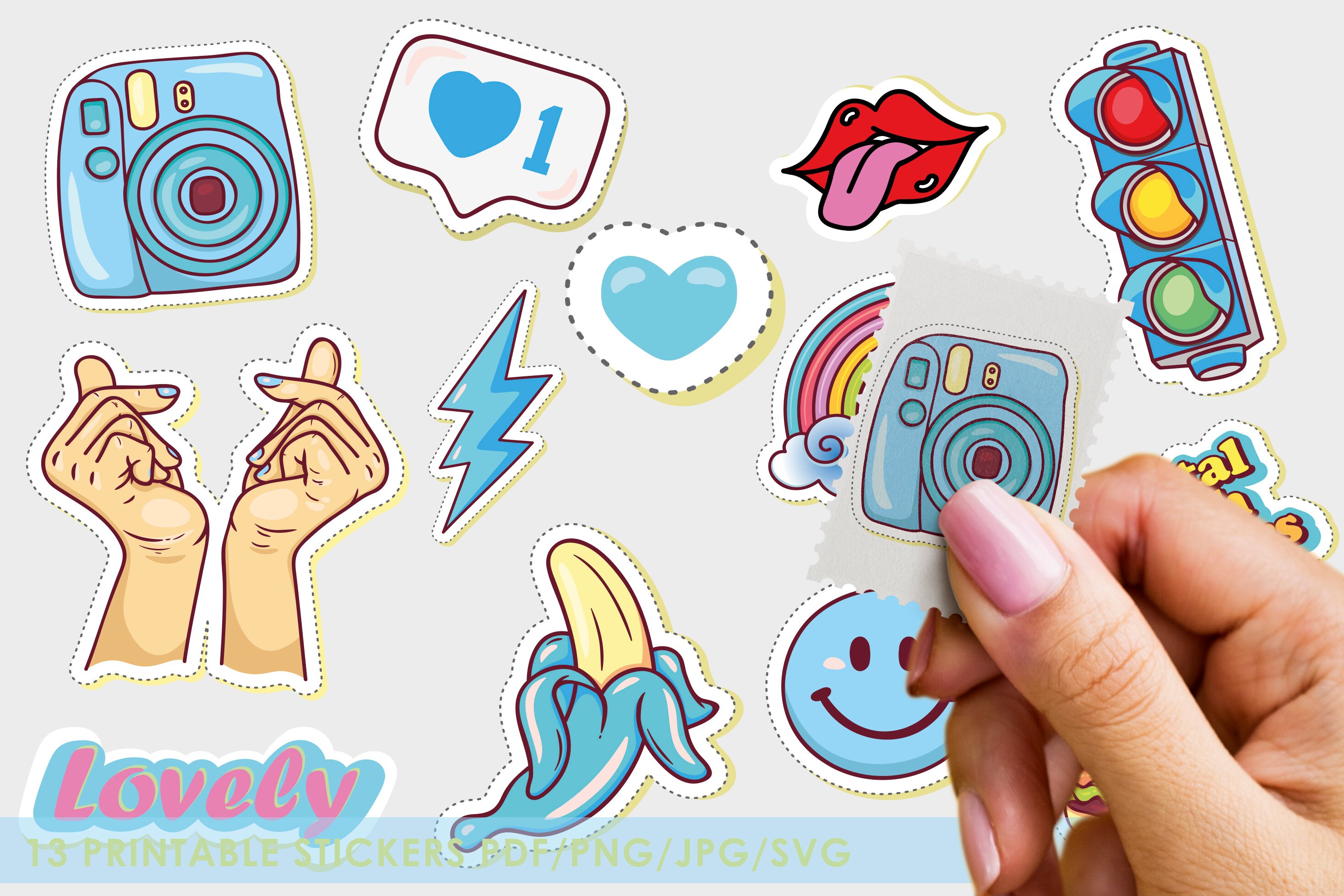 Printable Stickers Mental Health | Motivation Stickers | Planner ...