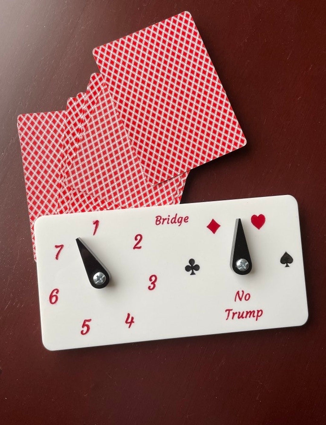 Bridge Bid Board - Etsy