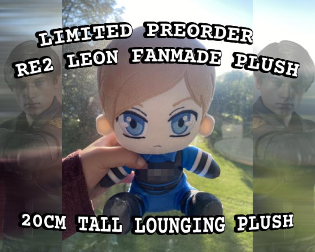 LIMITED PREORDER 4 Left Please READ Disc Sitting Leon Plush Inspired ...