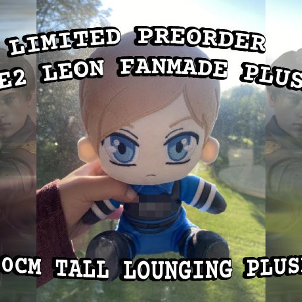 Leon Kennedy Plush - Etsy