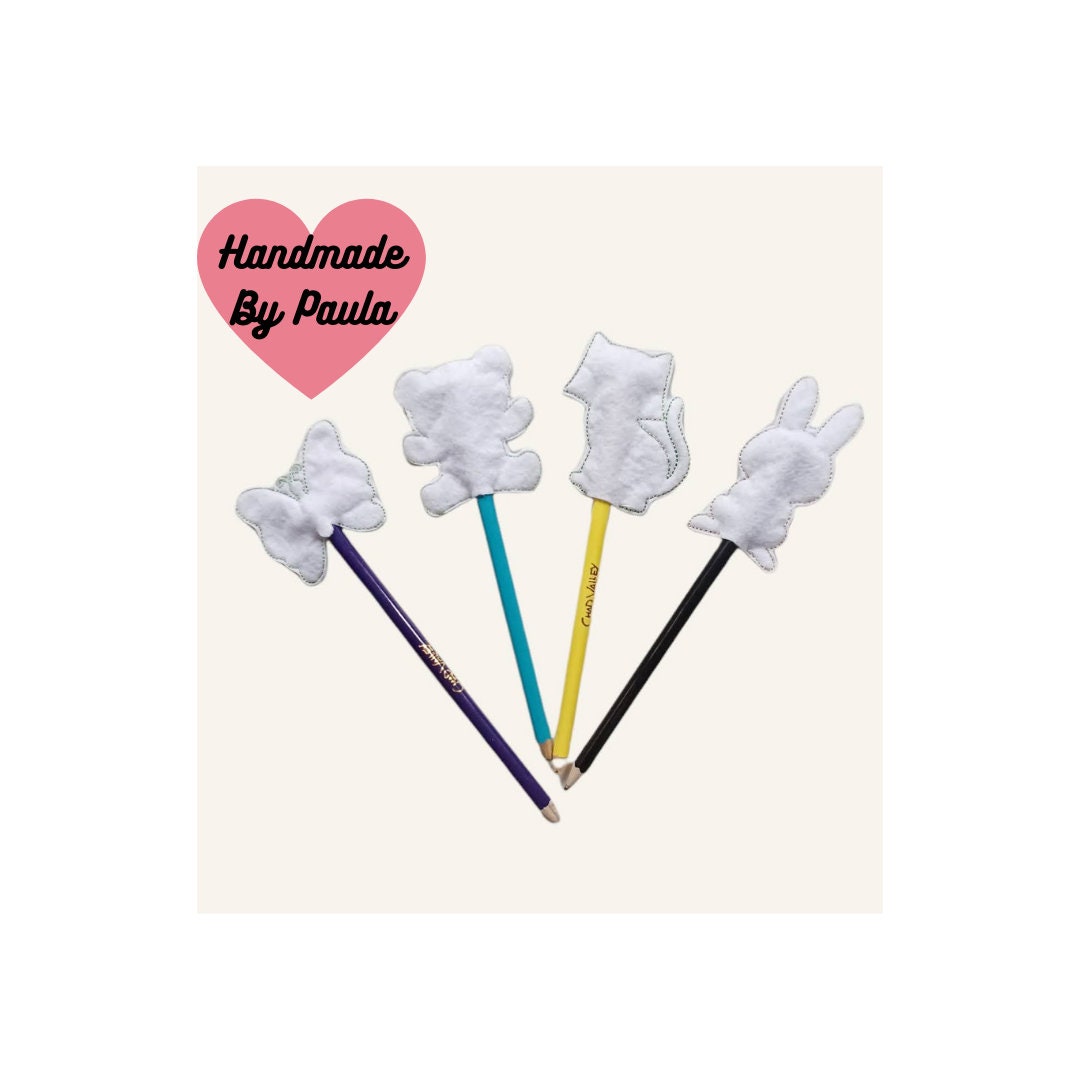 Back to School Animal Pencil Toppers With Pencil Included - Etsy