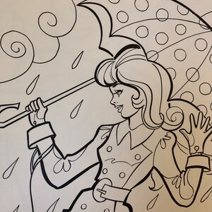 Vintage 1974 Barbie Mini-posters Book – 10 Posters (14x20") – Uncolored ...