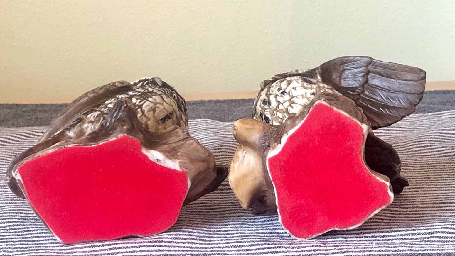 Vintage Pair Homco Ceramic Owl Bird Figurines on Branch - Etsy Vintage Pair Homco Ceramic Owl Bird Figurines on Branch - Etsy