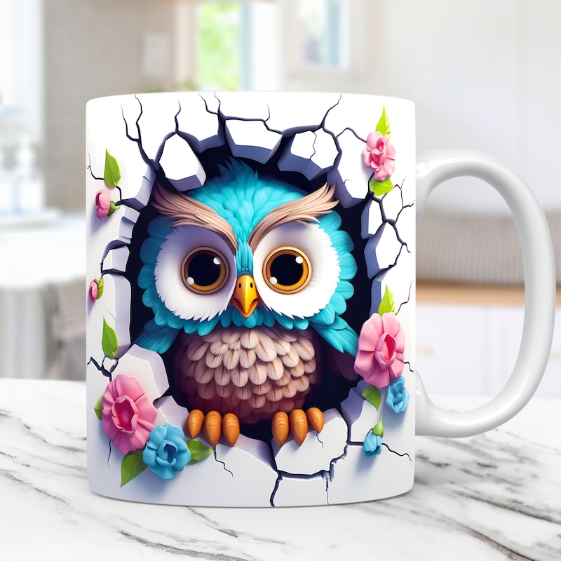 Owl Mug - Etsy