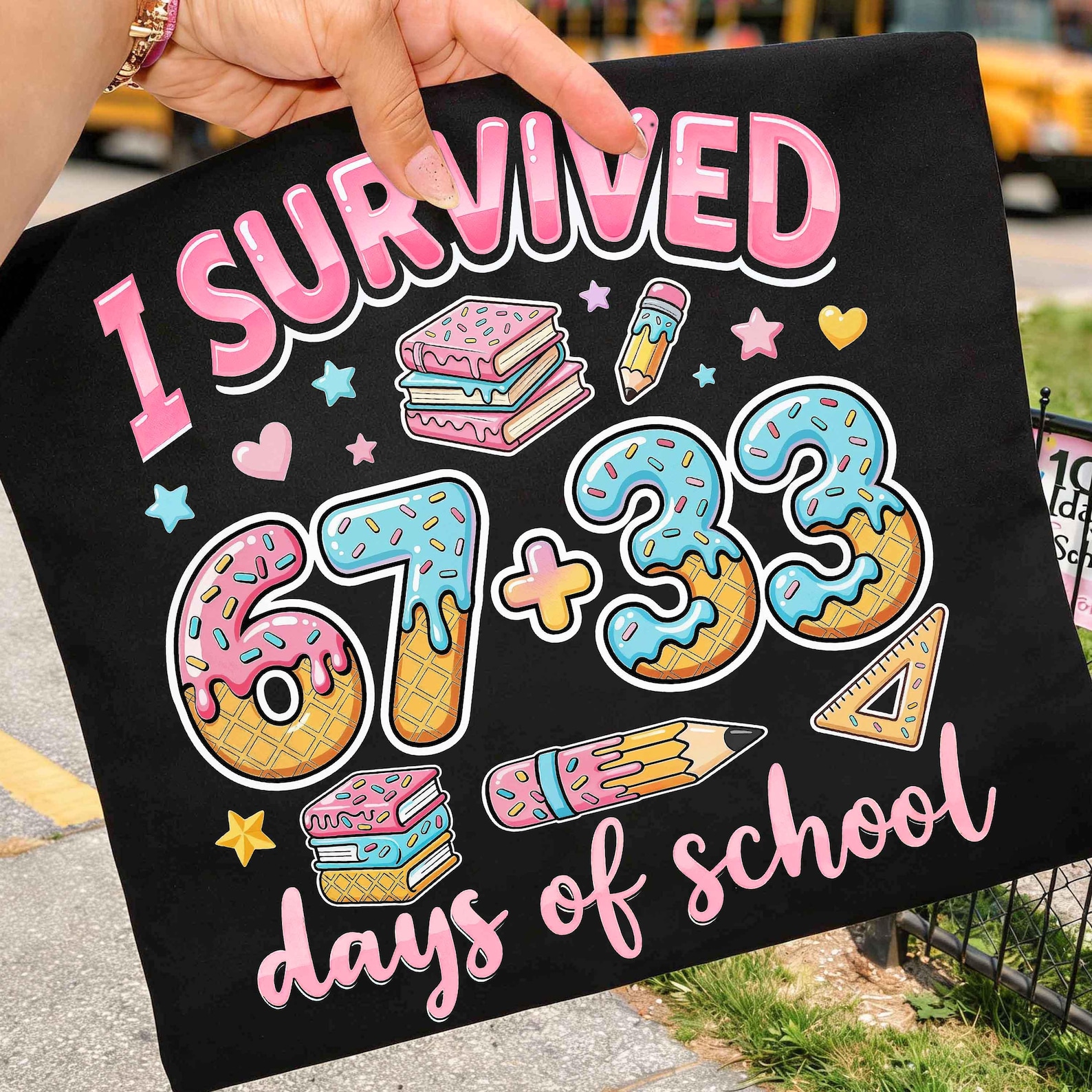 I Survived 100 Days of School PNG, I Survived 67 Days of School Png ...