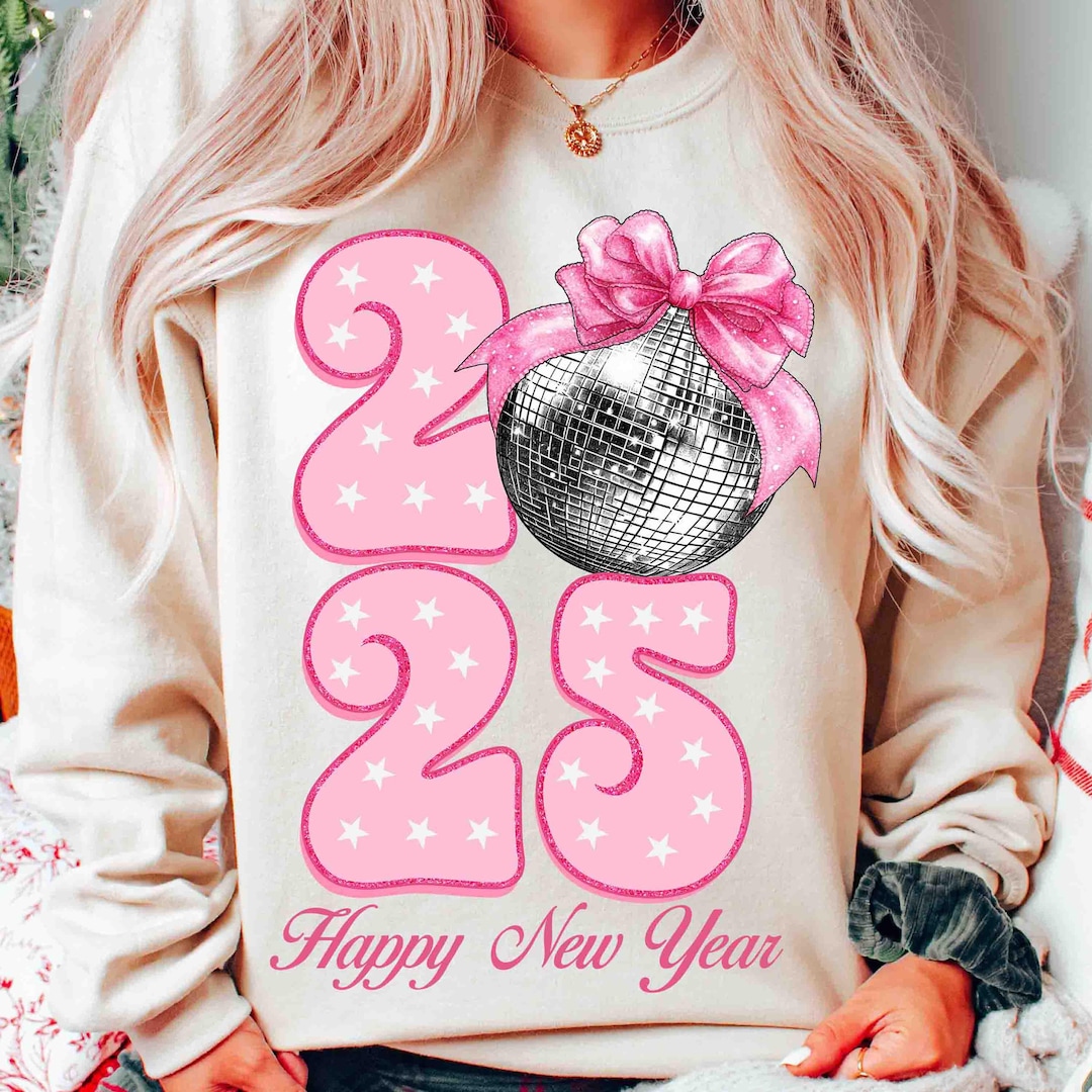 Happy New Year 2025 Png, Disco Ball New Year's PNG, Disco Ball Png, New ...