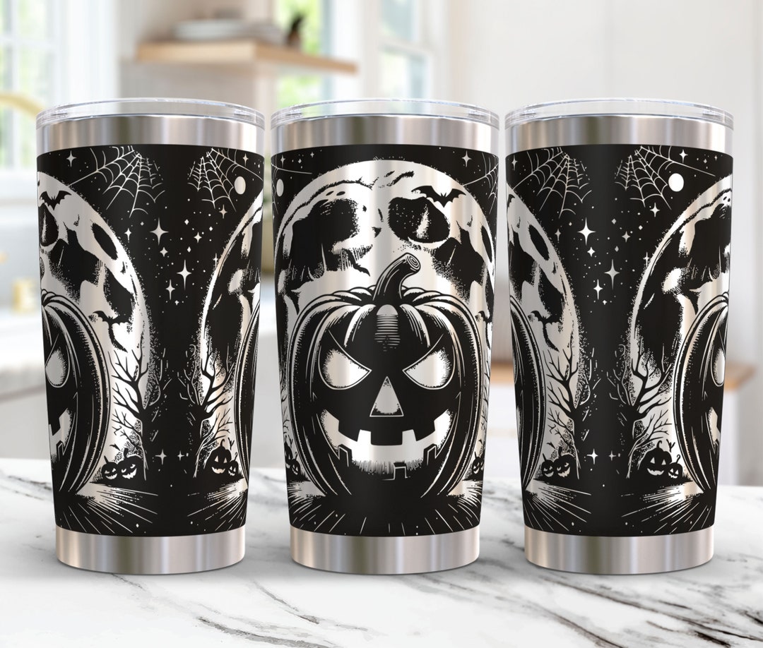 Halloween Tumbler Laser File Svg 20oz Laser Engraved Halloween Laser ...