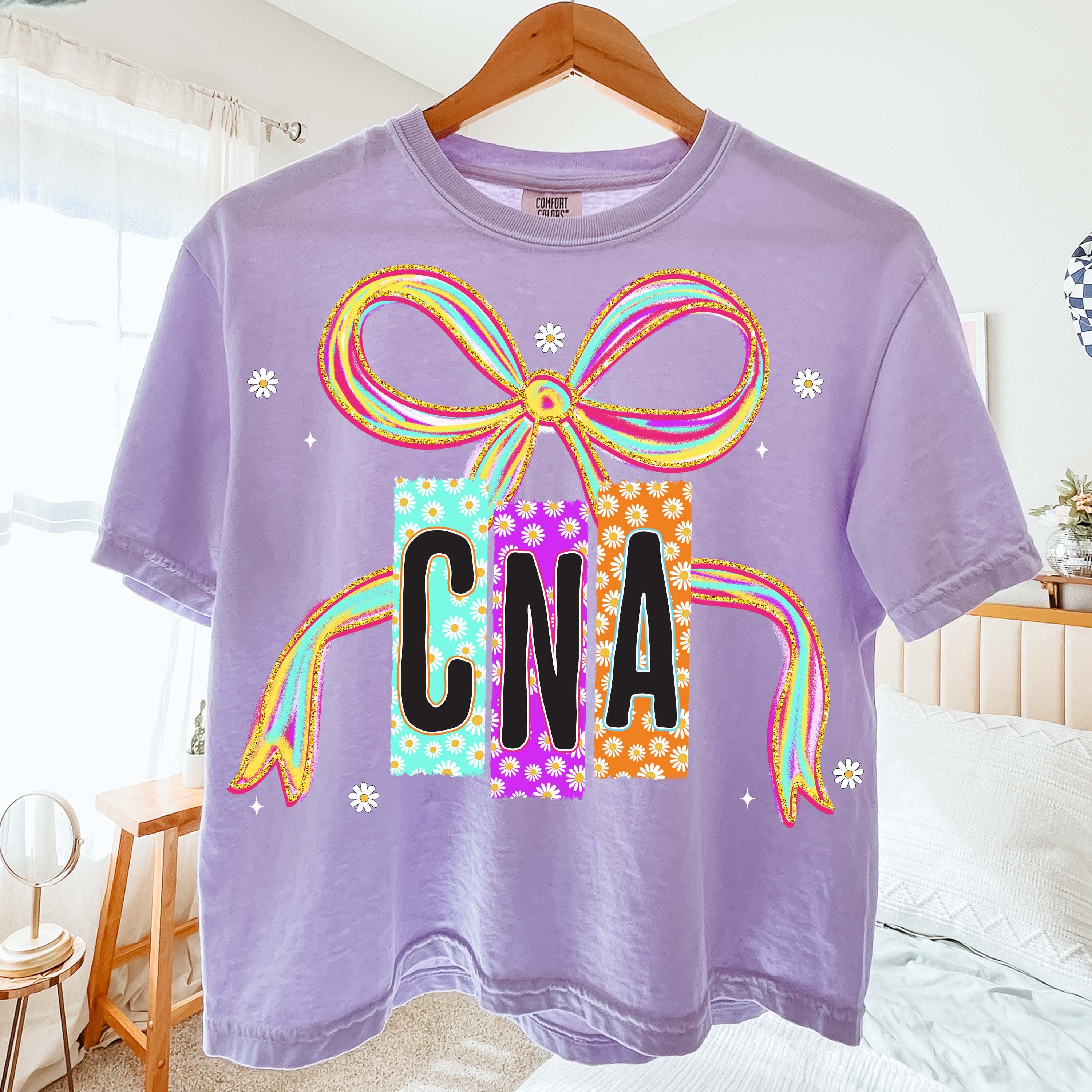 Preppy Floral Neon Nurse PNG Bundle, Nurse CNA RN Nicu Png, Nurse Life ...
