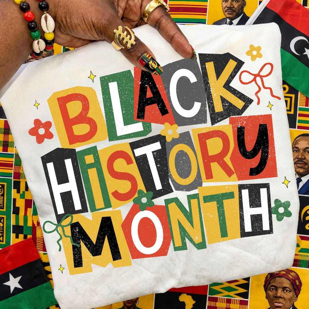 Black History PNG, Y2K Black History Month Png, African Black Women Png ...