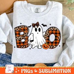 Boo Png, Cute Ghost Png, Girly Halloween Png, Spooky Season Png, Fall ...