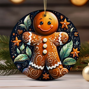 Christmas Gingerbread Ornament Bundle PNG Sublimation Designs ...
