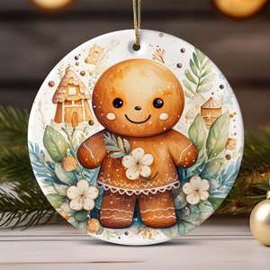 Christmas Gingerbread Ornament Bundle PNG Sublimation Designs ...