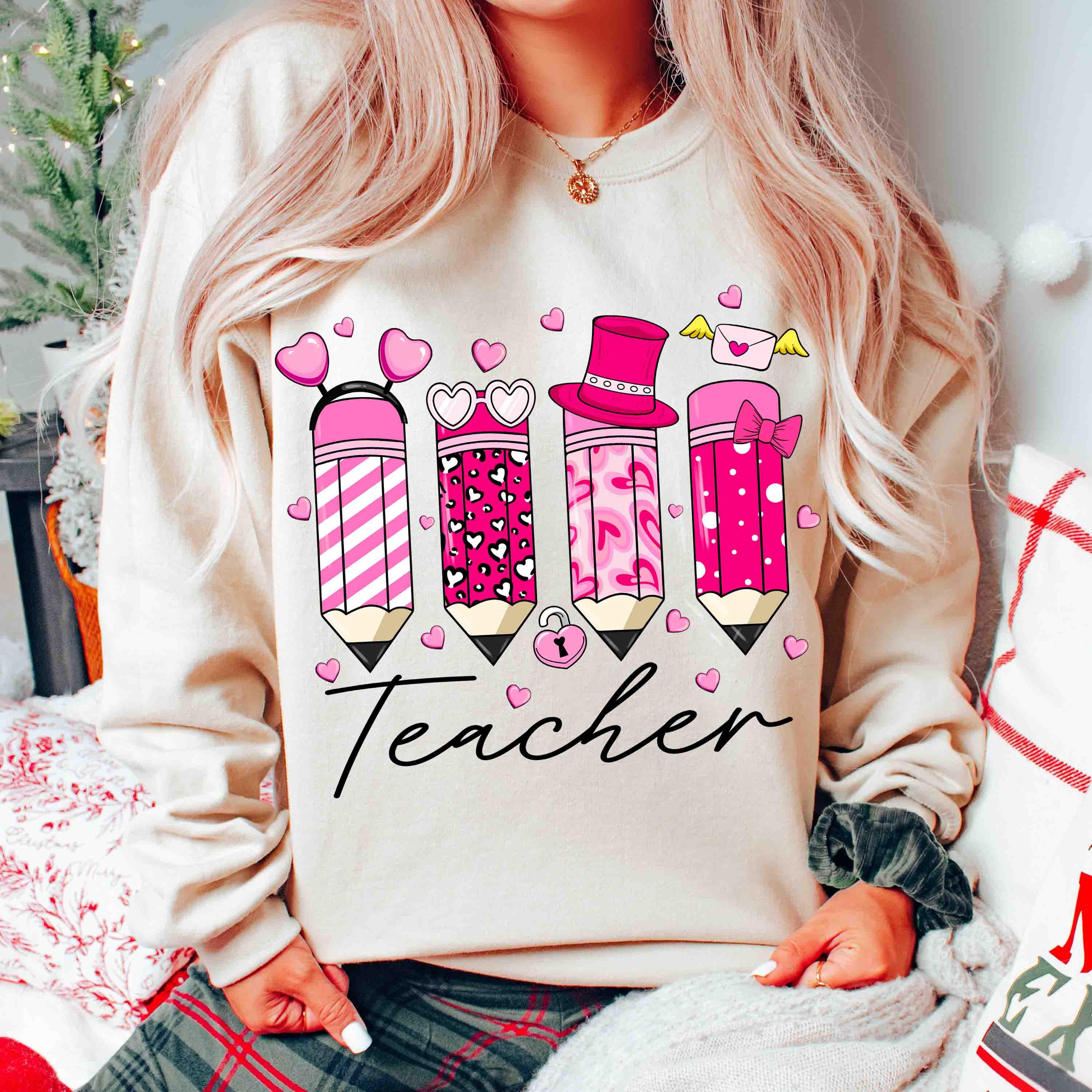 Teacher Valentine Png Teacher Heart Pencil Png Teacher Valentine ...