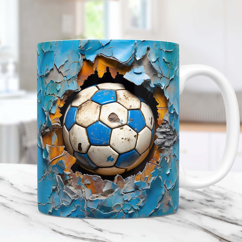 Soccer Mug - Etsy