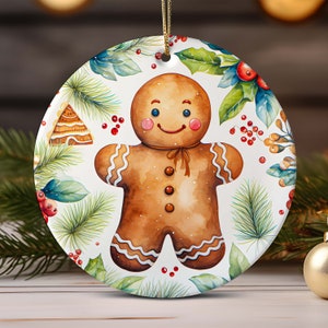 Christmas Gingerbread Ornament Bundle PNG Sublimation Designs ...