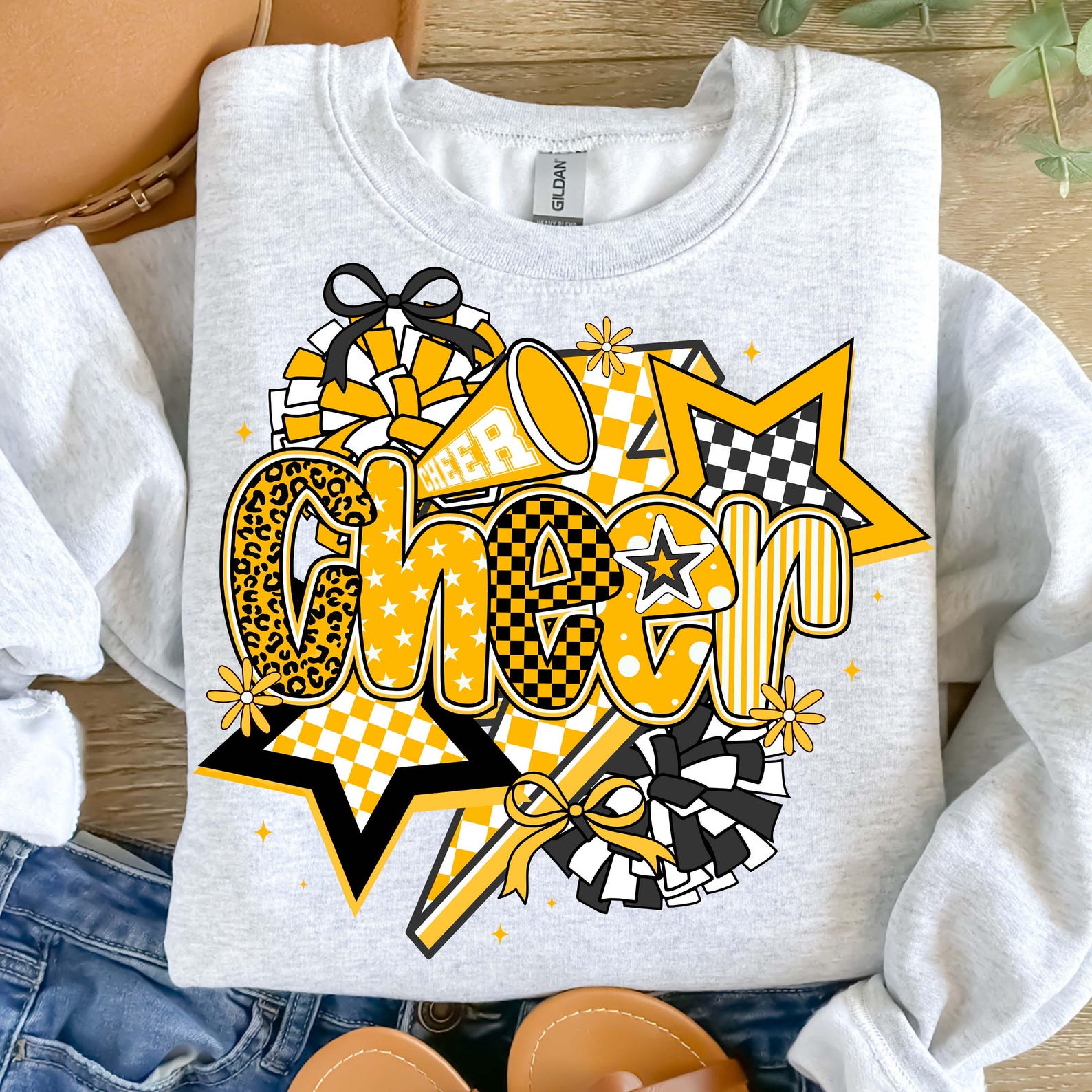 Preppy Cheer Png Bundle, Football Cheer Png, Game Day Png, Football ...