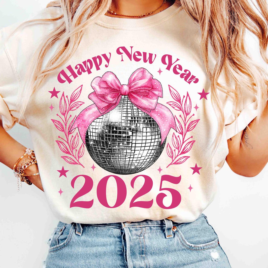 Happy New Year 2025 Png, Disco Ball New Year's PNG, Disco Ball Png, New ...