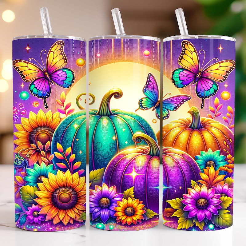 Fall Tumbler - Etsy