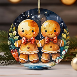 Christmas Gingerbread Ornament Bundle PNG Sublimation Designs ...