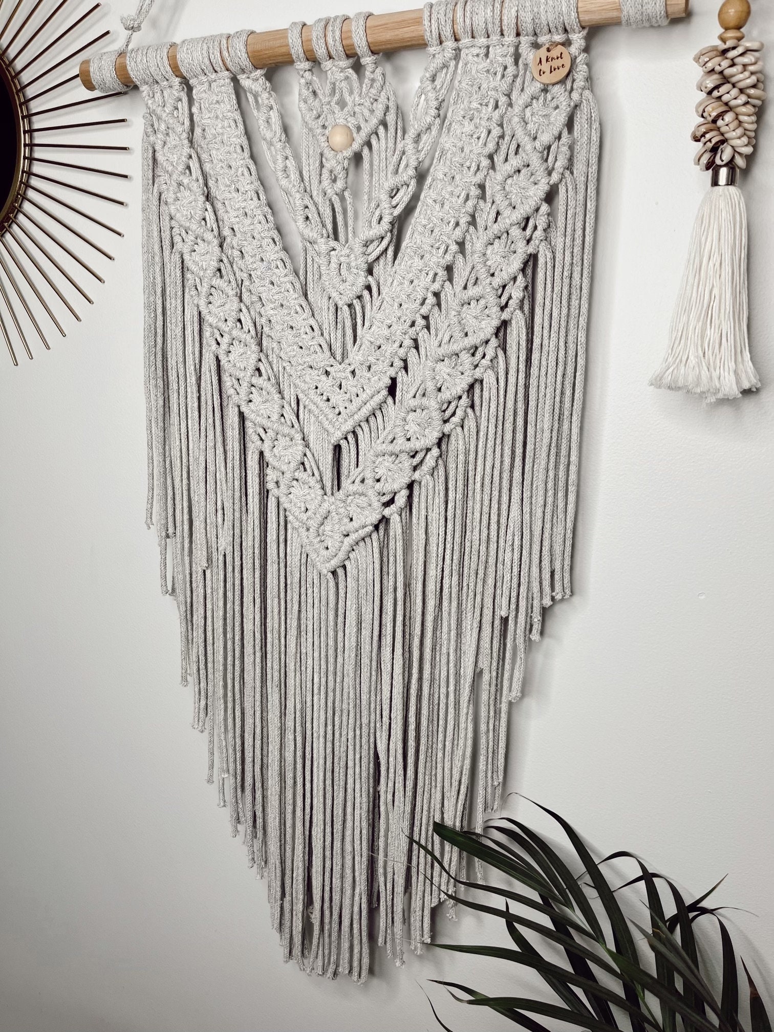 Wall Decor — A Knot to Love Macrame A bohemian styled collection of ...