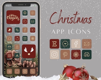 Christmas Iphone App Icons - Etsy