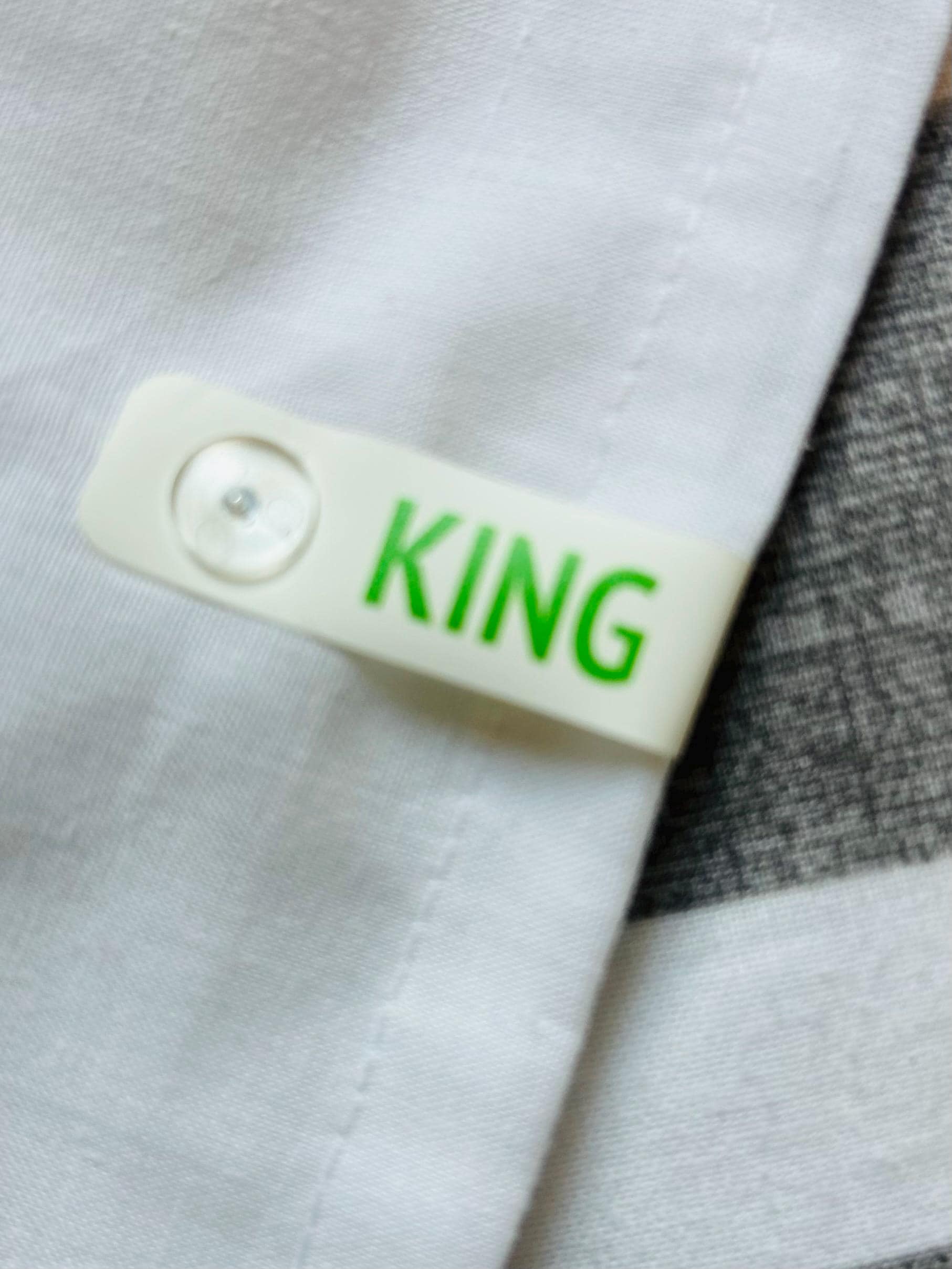Easy Fix All UK Bedding Size/directional Labels - Woven and NEW Vinyl ...