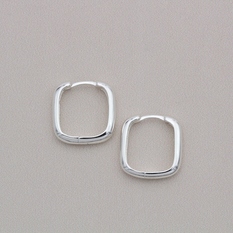 Square Hoops - Etsy
