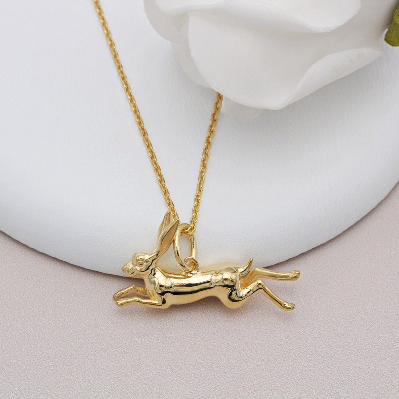 Hare Pendant - Etsy
