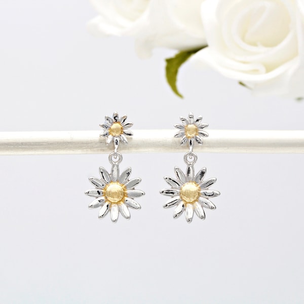 Daisy Earrings - Etsy