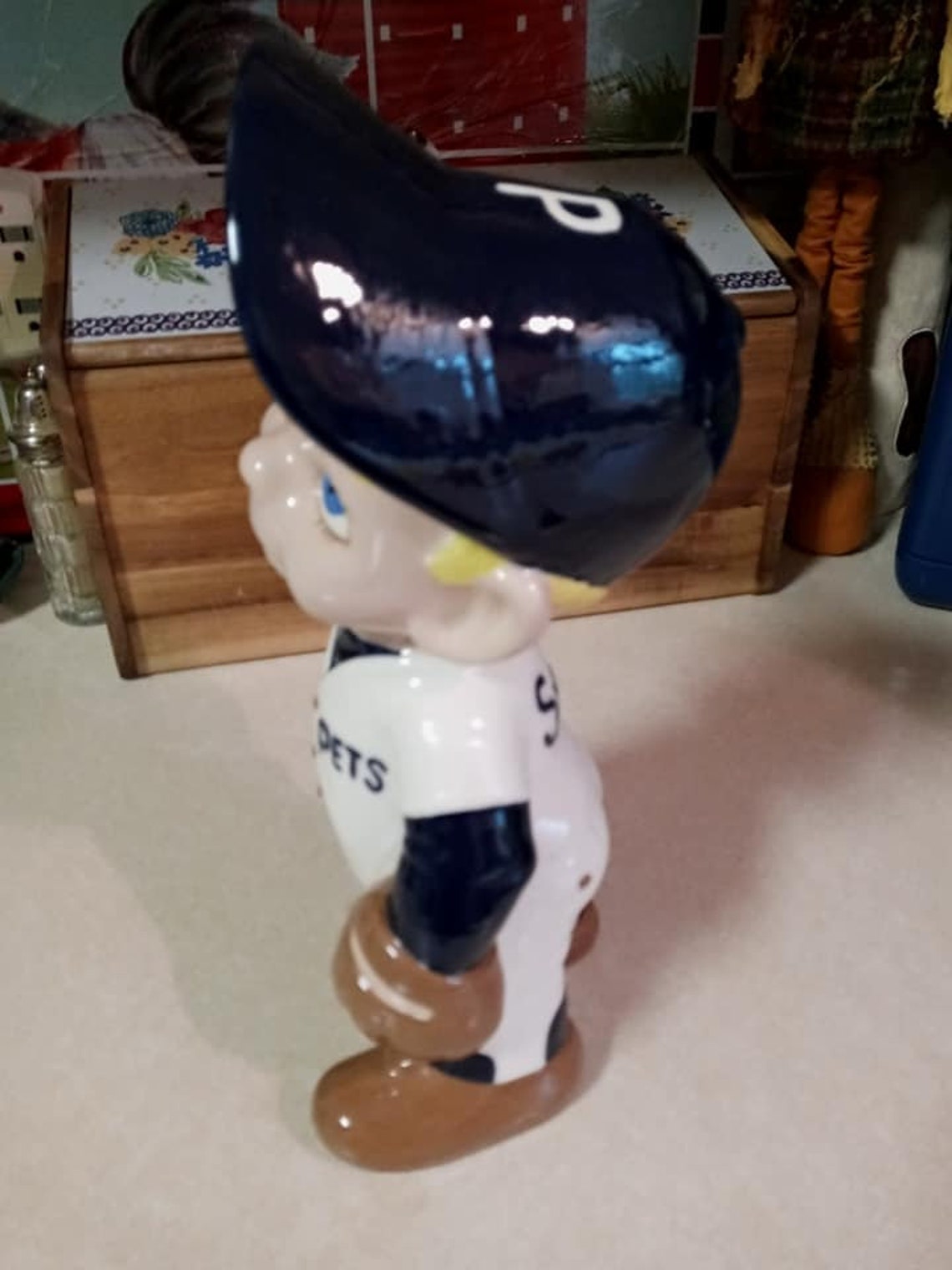 Adorable Atlantic Molds Baseball Player Figurine | Etsy