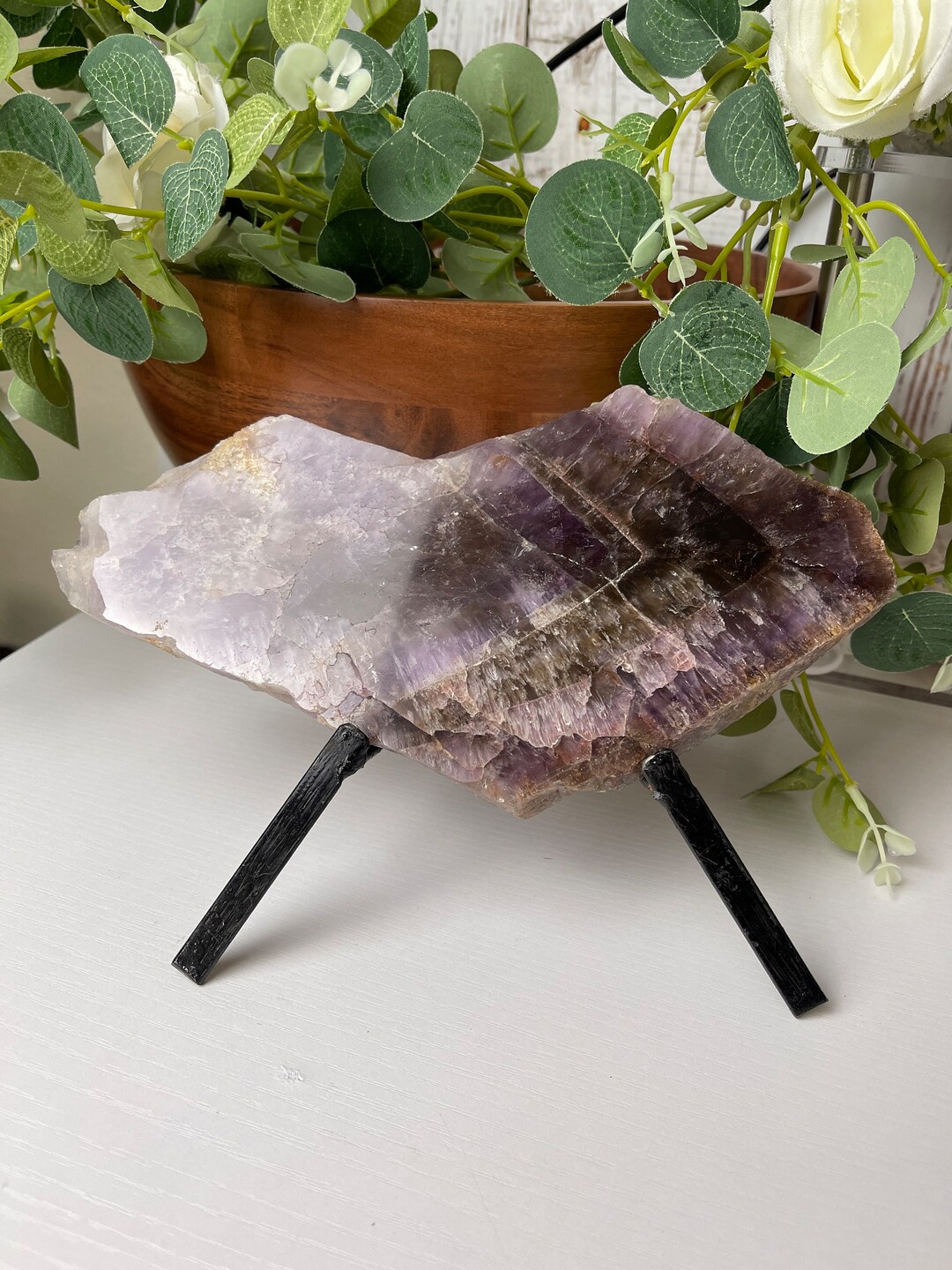 Super Seven Crystal Slab Super 7 Slice Melody Stone - Etsy