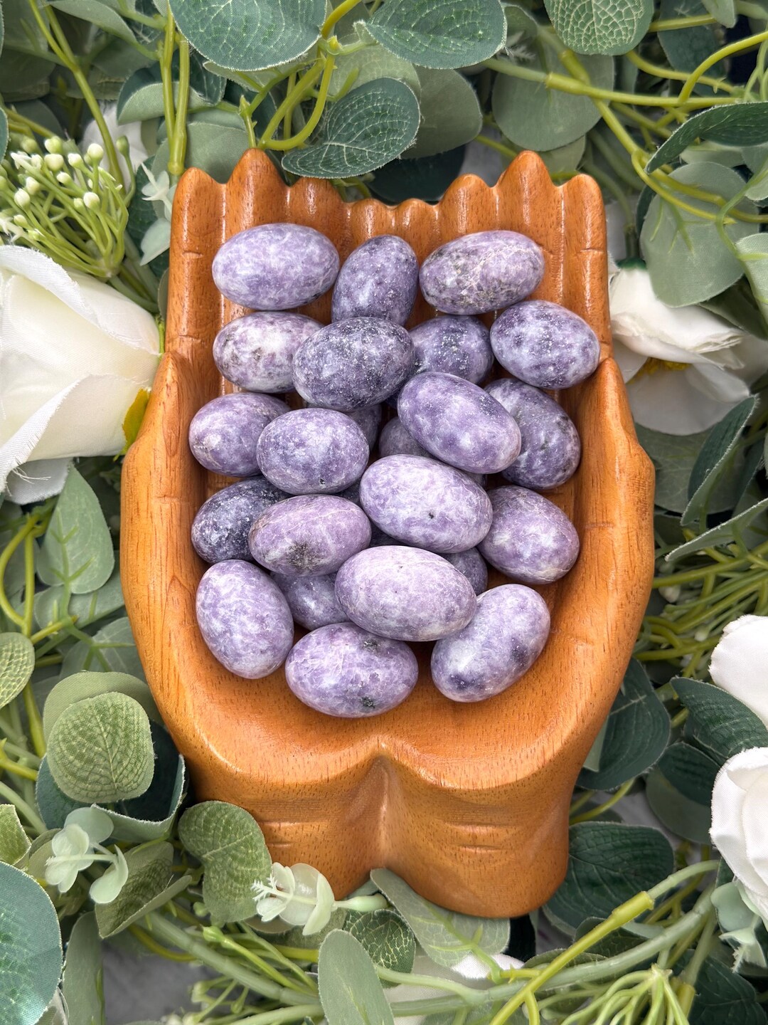 Lepidolite Tumbled Stones | Crystal Tumbles | Mica Tumbles | Chakra ...