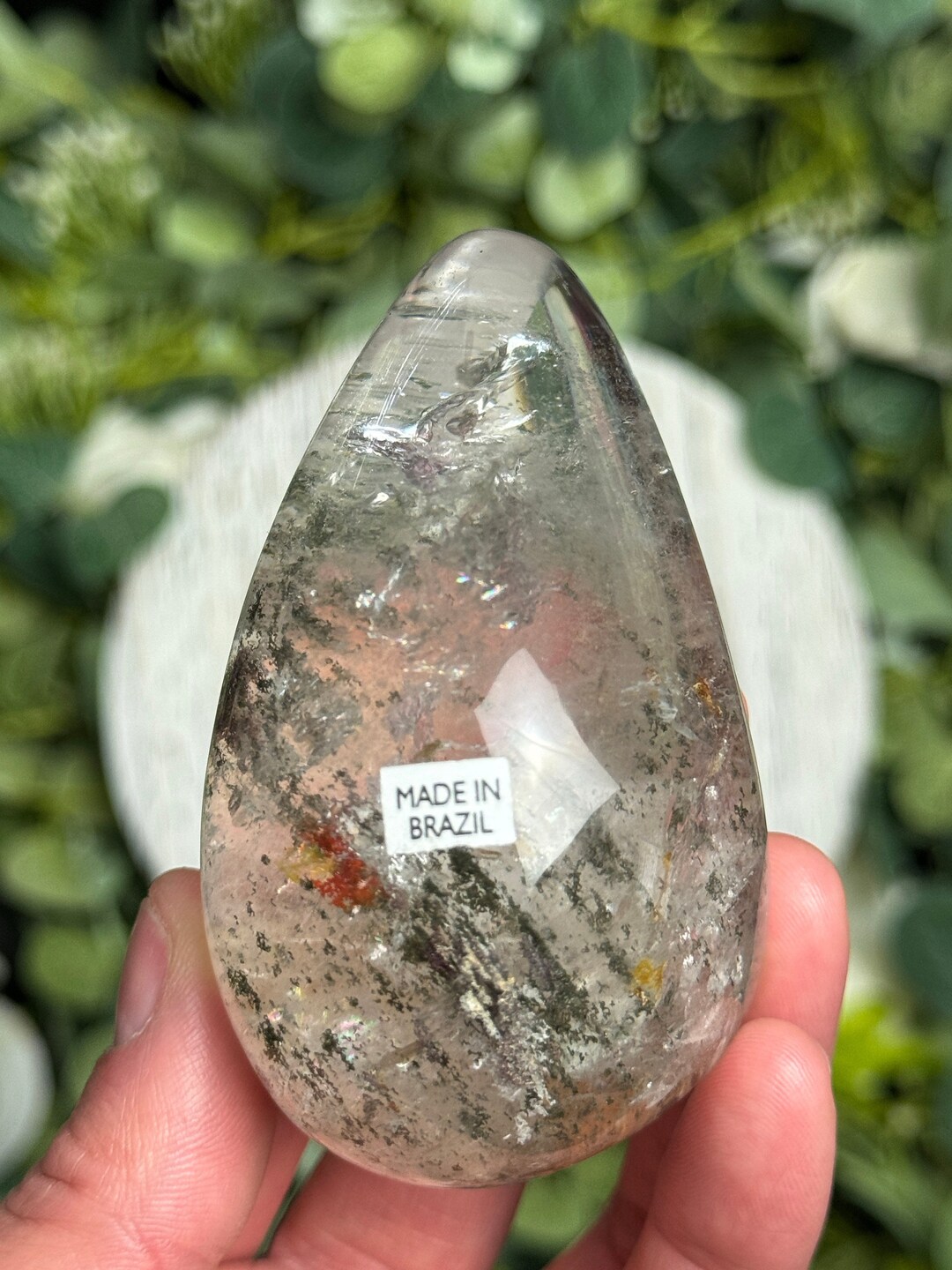 Lodolite Quartz Crystal Lodolite Lense Crystals and Stones - Etsy